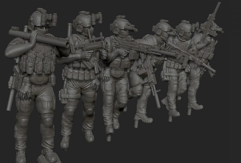 Gunslinger Release: Black Sector Part 2 – Support Team and Command Team ...